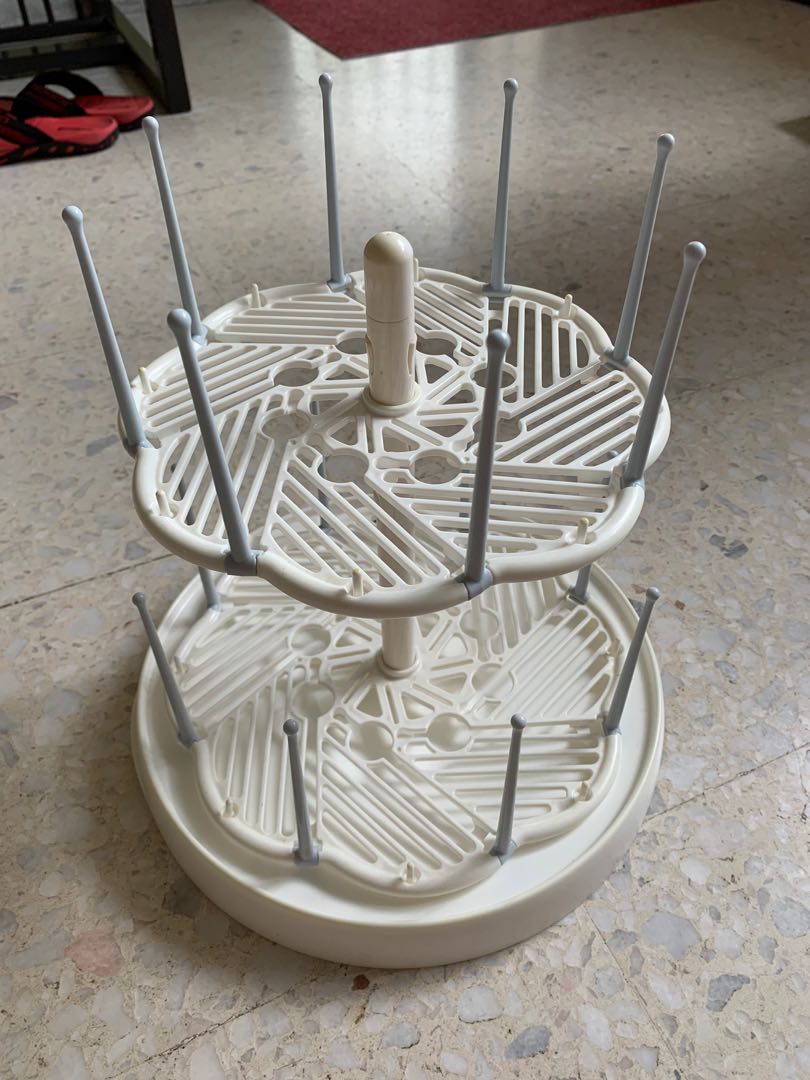 Milk bottle rack, Babies & Kids, Nursing & Feeding, Breastfeeding ...