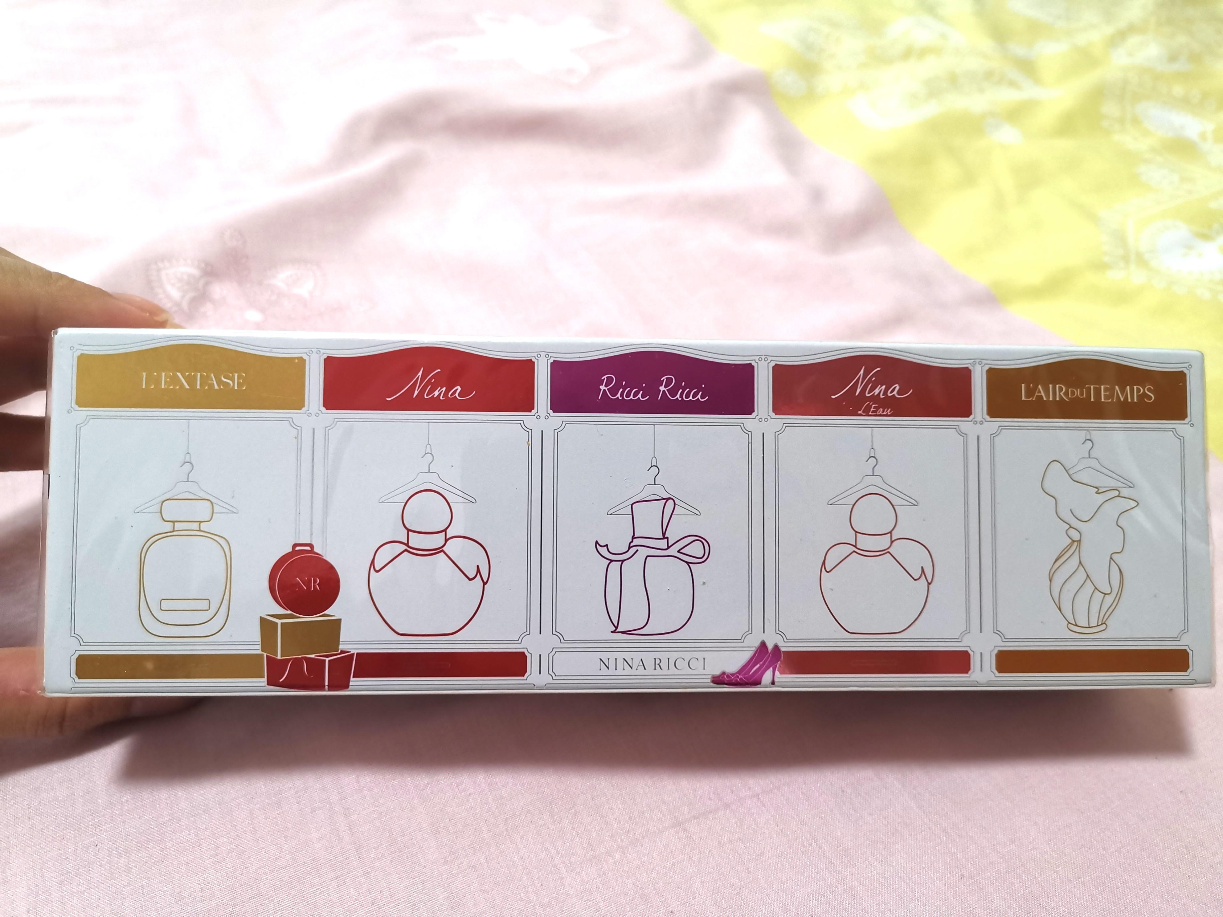 Nina Ricci Mini Perfume Set, Beauty & Personal Care, Fragrance ...