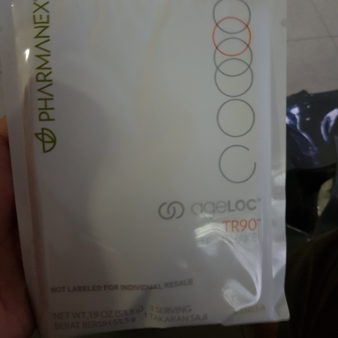 Pharmanex ageloc TR90 Trimshake Vanilla single sachet single pack ...