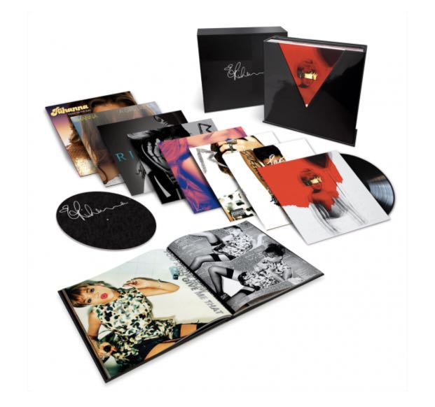 Rihanna VINYL BOX SET 蕾哈娜 黑膠 唱片, 興趣及遊戲, 音樂樂器 & 配件, 音樂與媒體 - CD 及 DVD ...