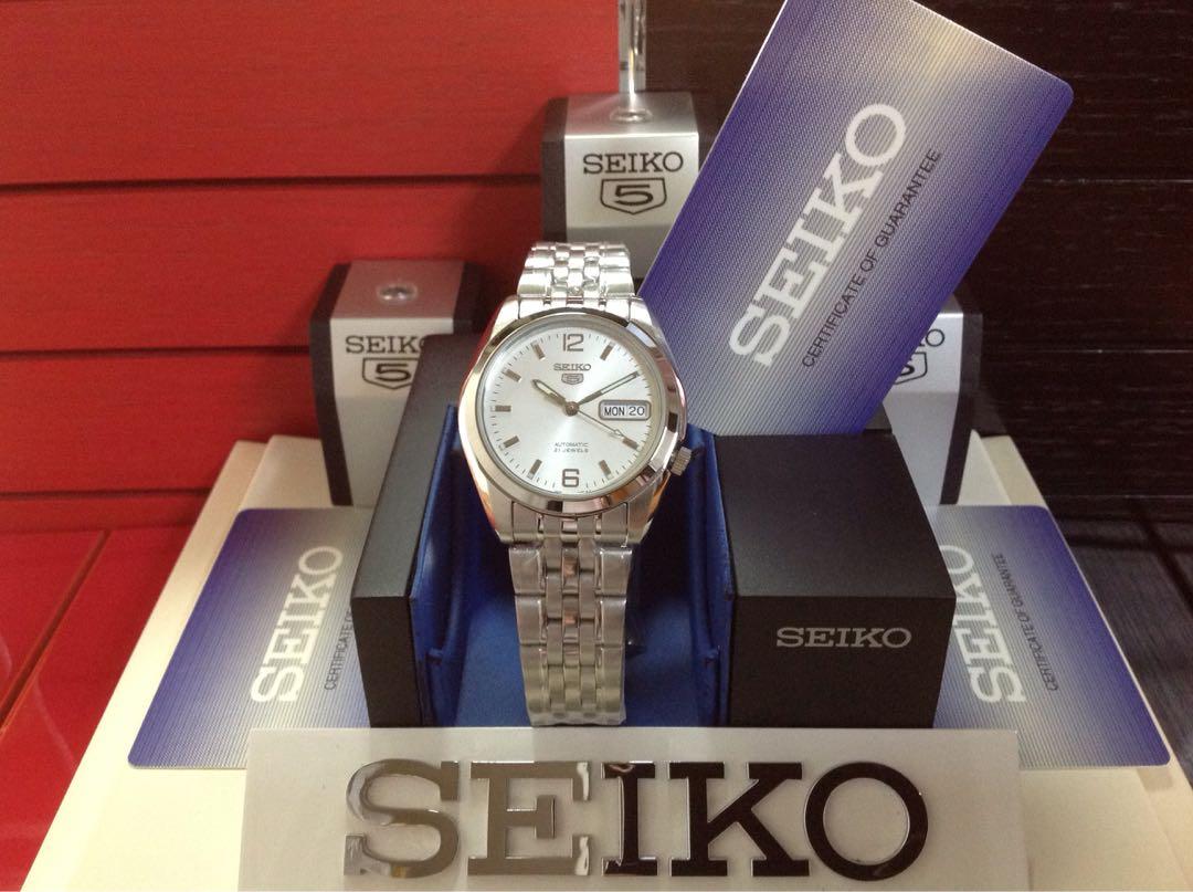 Seiko 5 SNK385 Automatic Steel Watch SNK385K1 Brand New, Men's Fashion ...