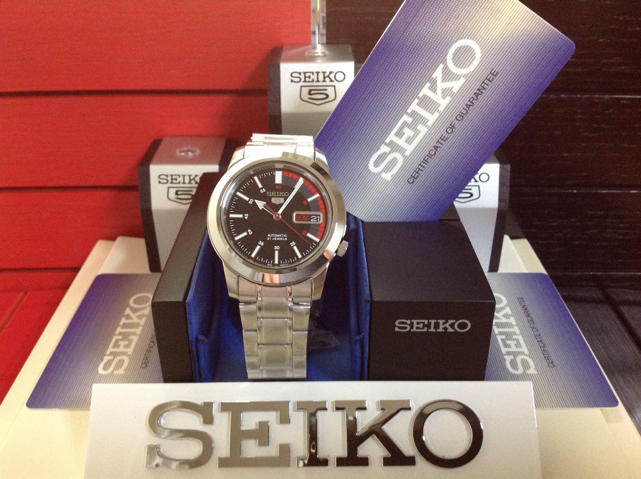 Seiko 5 SNKK31 Automatic Steel Watch Speed Racer SNKK31K1 Brand New ...