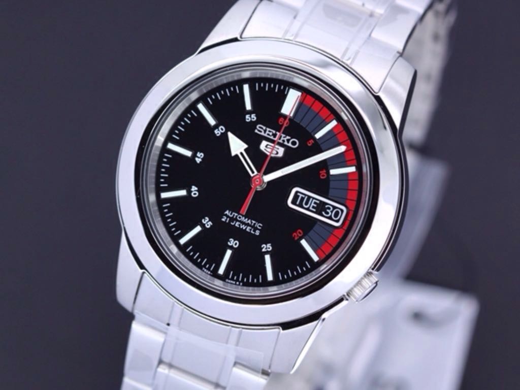 Seiko 5 SNKK31 Automatic Steel Watch Speed Racer SNKK31K1 Brand New ...