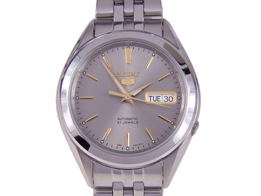Seiko 5 SNKL19 Automatic Steel Watch SNKL19K1 Brand New, Men's Fashion ...