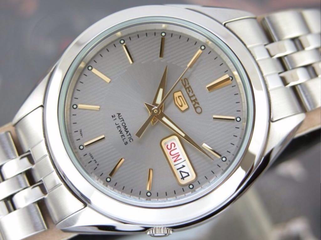 Seiko 5 SNKL19 Automatic Steel Watch SNKL19K1 Brand New, Men's Fashion ...