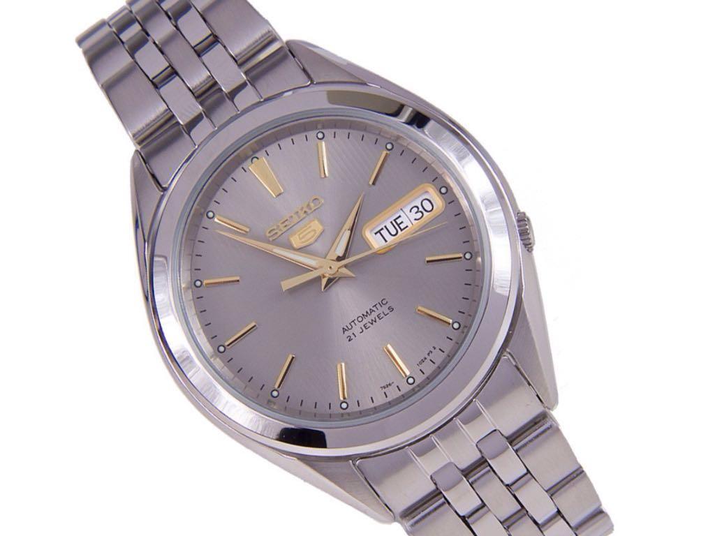 Seiko 5 SNKL19 Automatic Steel Watch SNKL19K1 Brand New, Men's Fashion ...