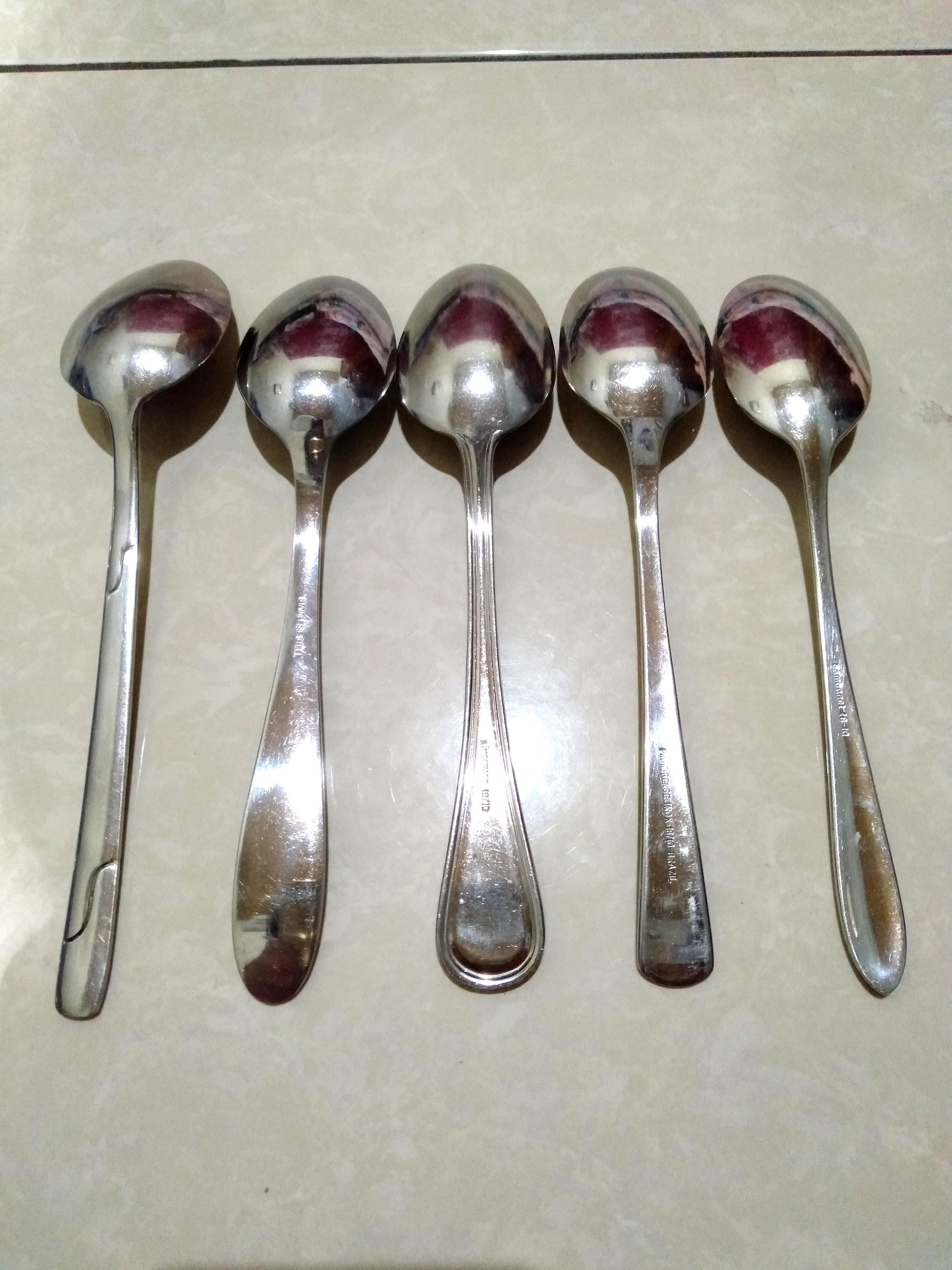 Sendok Makan Mix Keren, Kitchen & Appliances di Carousell