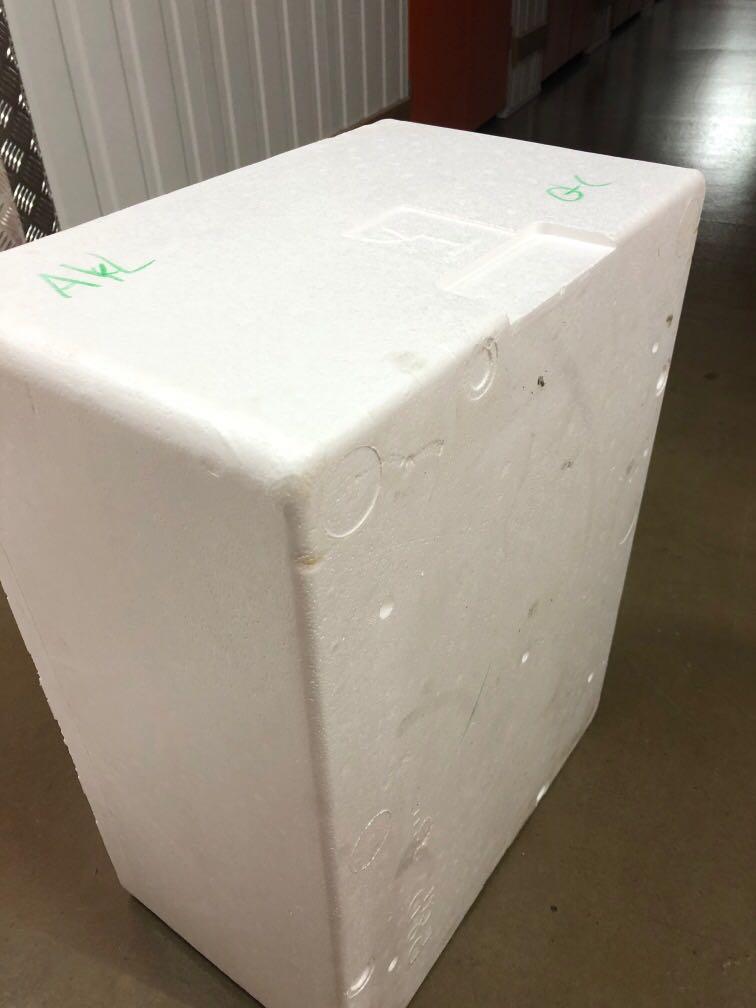 Styrofoam Ice Box, Car Accessories, Accessories on Carousell