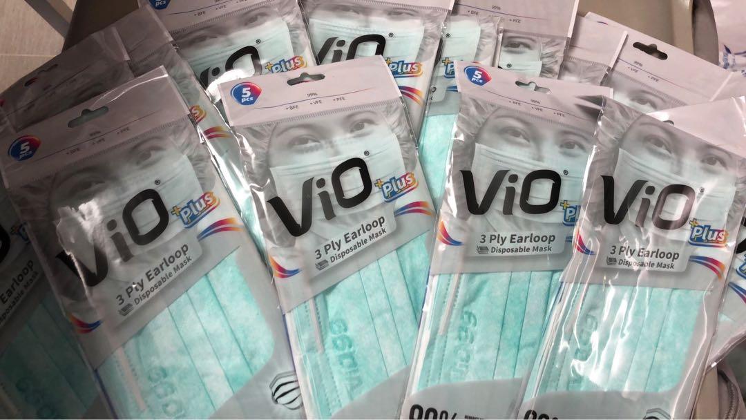 Vio Plus Mask - BFE PFE VFE 99%, 其他, 其他 - Carousell