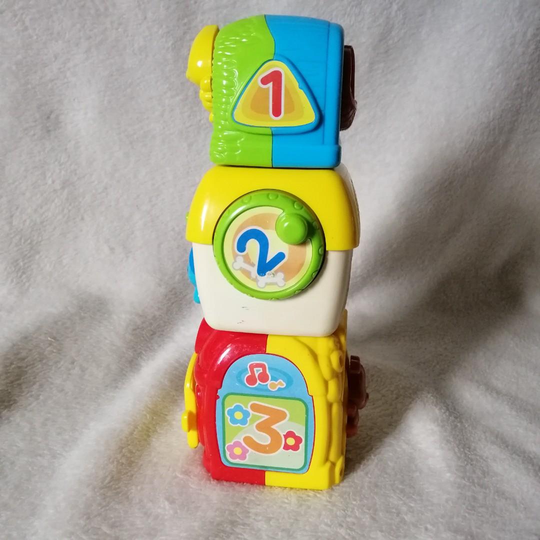Vtech Stack and Discover Farm, Hobbies & Toys, Toys & Games on Carousell
