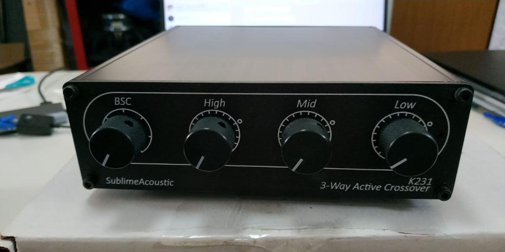 3-way active crossover K231 Sublime Acoustics, Audio, Other Audio Equipment on Carousell