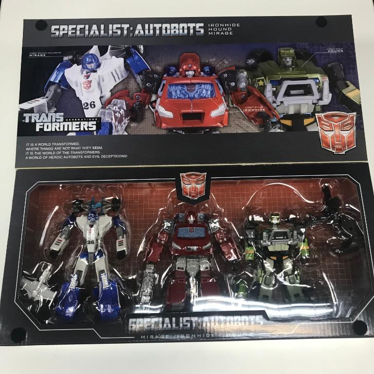 變形金剛 限定 Transformers Specialist: Deception (Galvatron, Octane, Astrotrain) Set and Specialist ...