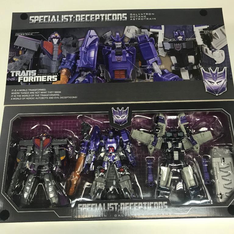 變形金剛 限定 Transformers Specialist: Deception (Galvatron, Octane ...