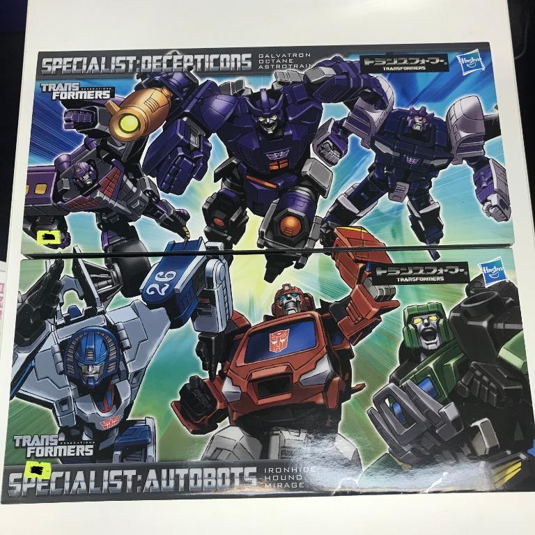 變形金剛 限定 Transformers Specialist: Deception (Galvatron, Octane, Astrotrain) Set and Specialist ...