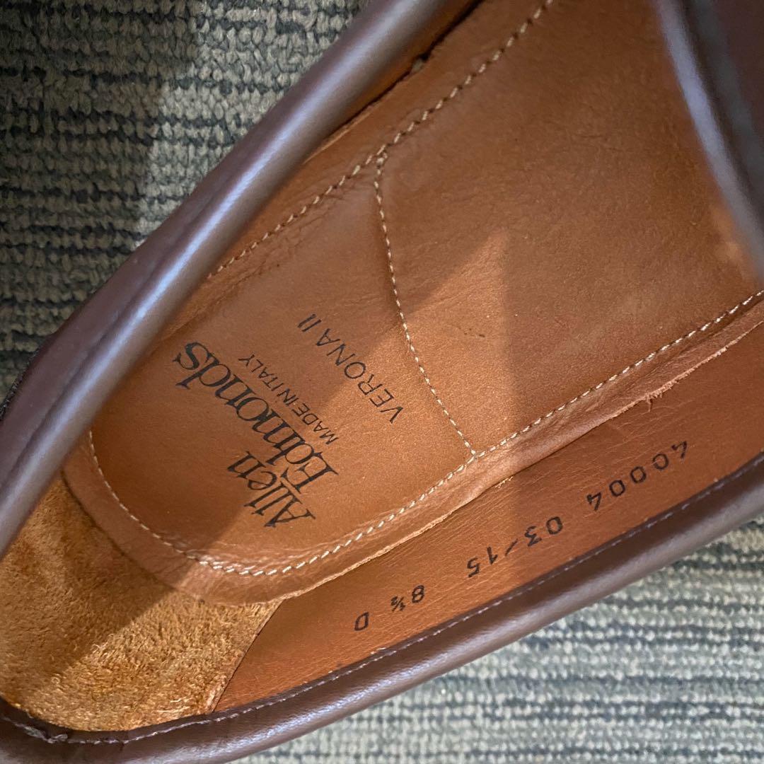 Allen Edmonds Verona II Horsebit Italian Loafers Brown size 8.5D US ...