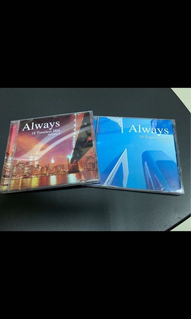 Always 18 timeless hits volume 7 (98%新）+ volume 8 （99%新）1997年靚聲 ...