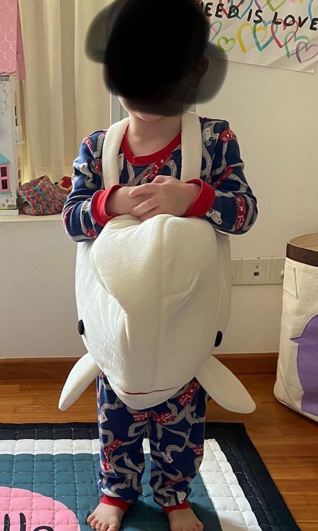 Anime Hololive Vtuber Shylily Killer Whale Plush Tail, 50% OFF