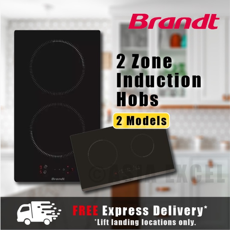 BRANDT 30/75CM 2 ZONE INDUCTION HOB [BPI6210B/BPI6230BL] - MULTI MODELS ...