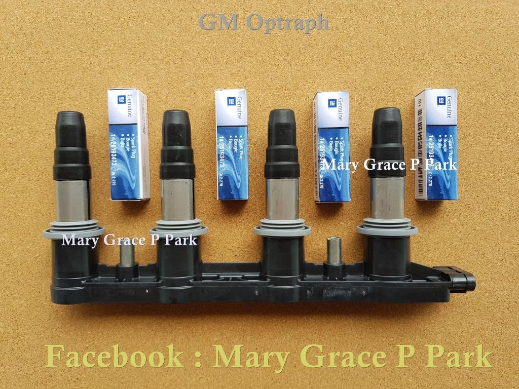 Chevrolet CRUZE ignition coil iridium spark plugs OPTRA SONIC TRAX part ...