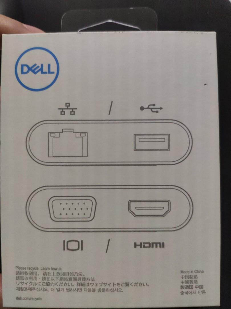 Dell usb to vga hdmi lan hub da100, Computers & Tech, Parts ...