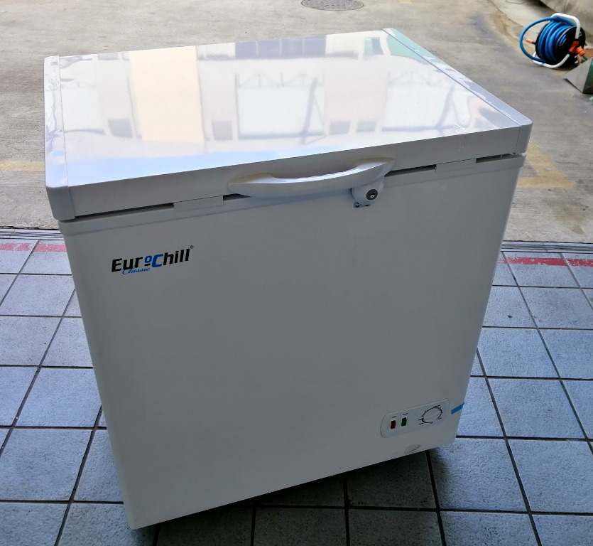 EURO-CHILL (CLASSIC) Chest Freezer / Chiller With Flip Top (158L), TV ...
