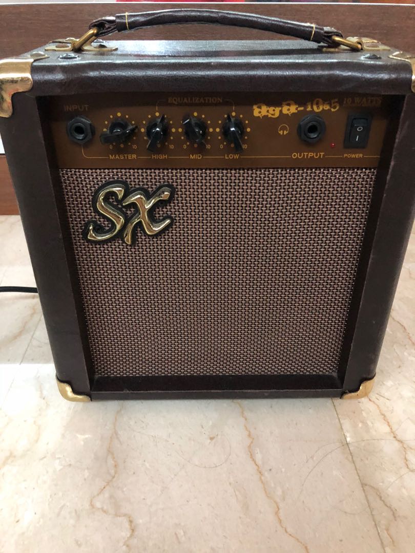Guitar Amplifier SX (AGA-1065) 10 watts, Hobbies & Toys, Music & Media ...