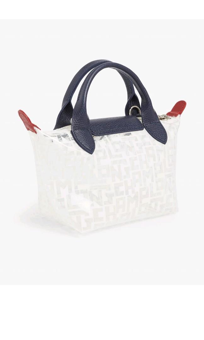 Limited edition transparent Longchamp tote bag, Luxury, Bags & Wallets ...