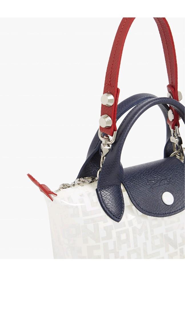 Limited edition transparent Longchamp tote bag, Luxury, Bags & Wallets ...