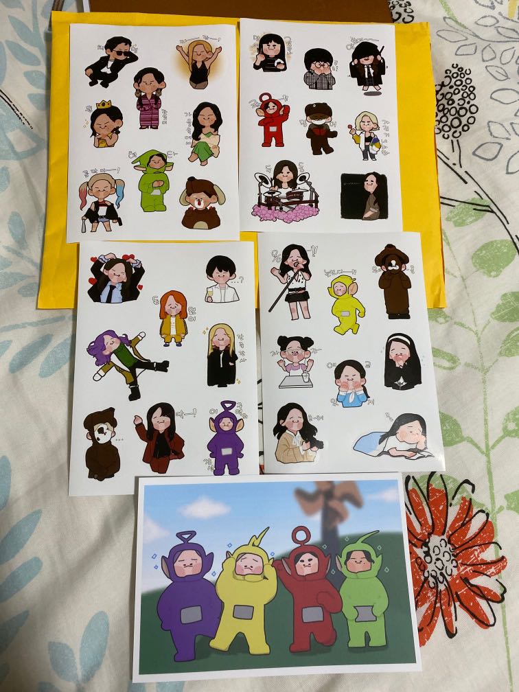 MAMAMOO STICKERS (fanart), Hobbies & Toys, Memorabilia & Collectibles ...