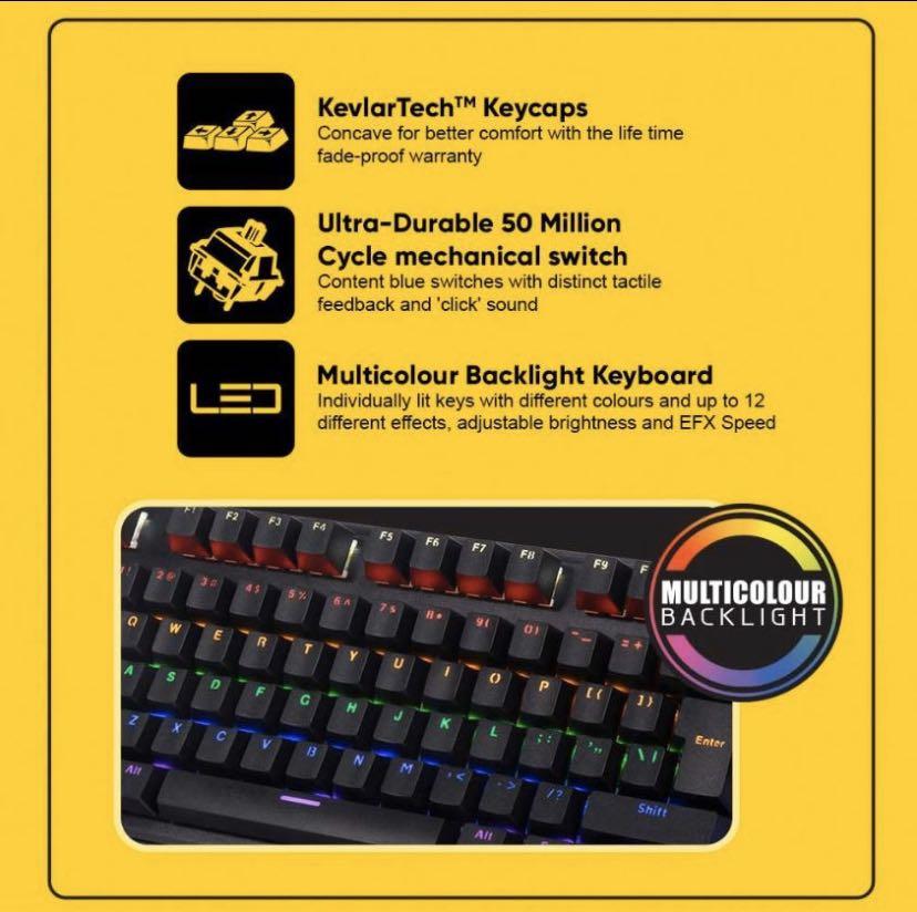 Mika9C Mechanical Keyboard, Computers & Tech, Parts & Accessories ...