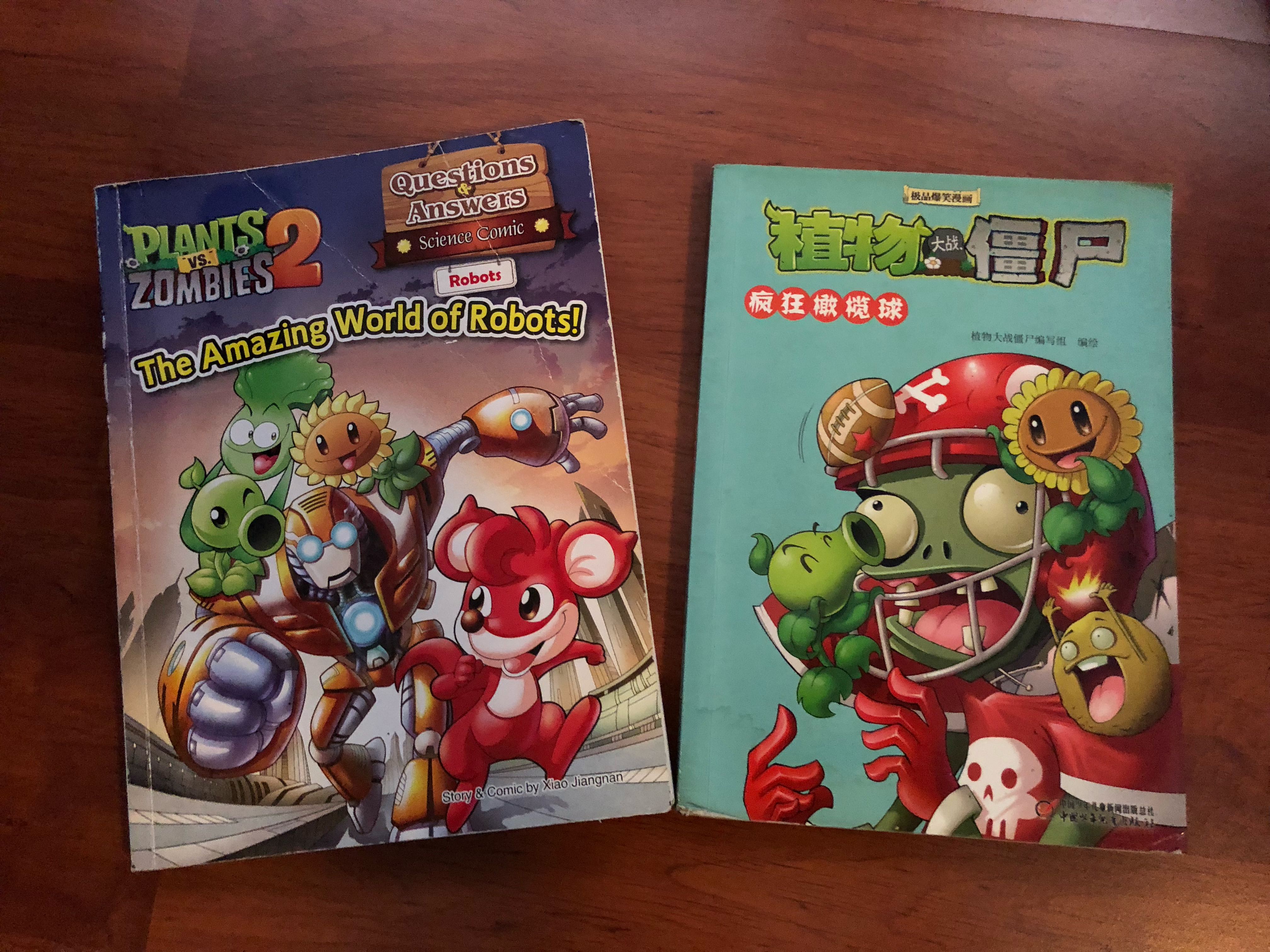 Plants vs Zombies 2 Science comics, Hobbies & Toys, Books & Magazines ...
