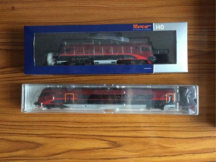 Roco 73234 OBB railjet DCC數碼音效 內置攝錄鏡頭 64088 railjet 客卡車頭 火車模型, 興趣及遊戲 ...
