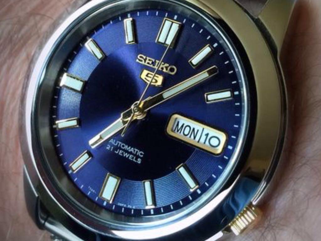 Seiko 5 SNKK11 Automatic Steel Watch SNKK11K1 Brand New, Men's Fashion ...