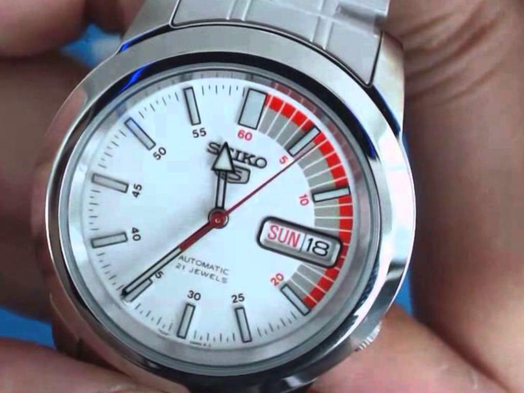 Seiko 5 SNKK25 Automatic Steel Watch Speed Racer SNKK25K1 Brand New ...