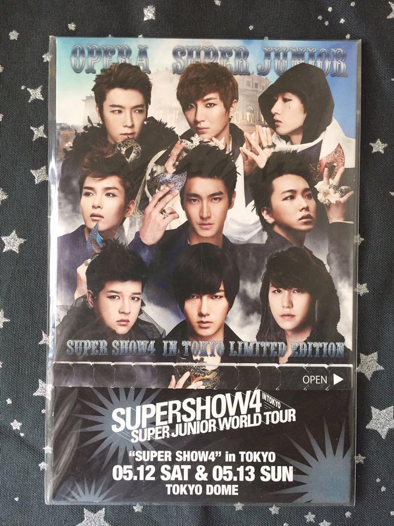 Super Show 4 in Tokyo (Opera) -Limited Edition DVD, Hobbies & Toys ...