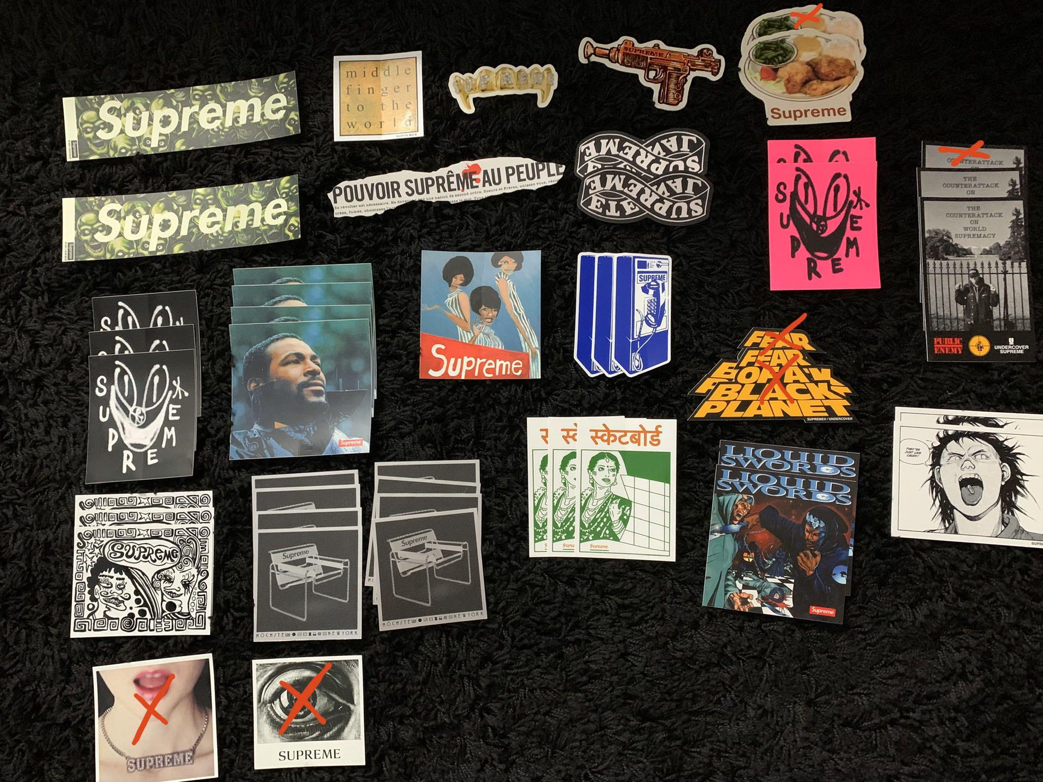 Supreme Stickers, Hobbies & Toys, Stationery & Craft, Art & Prints on ...