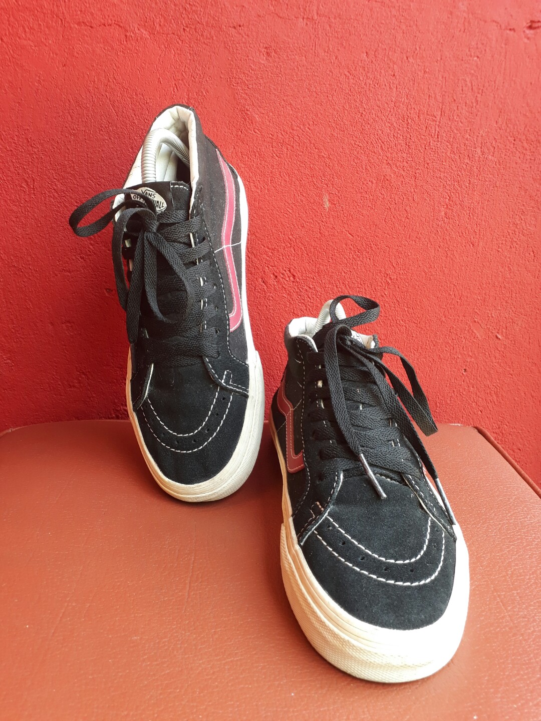 Vans Mid Cut Shoes, Women's Fashion, Footwear, Sneakers on Carousell