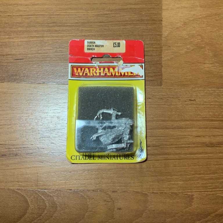 Warhammer - Skaven - Deathmaster Snikch Classic, Hobbies & Toys, Toys ...