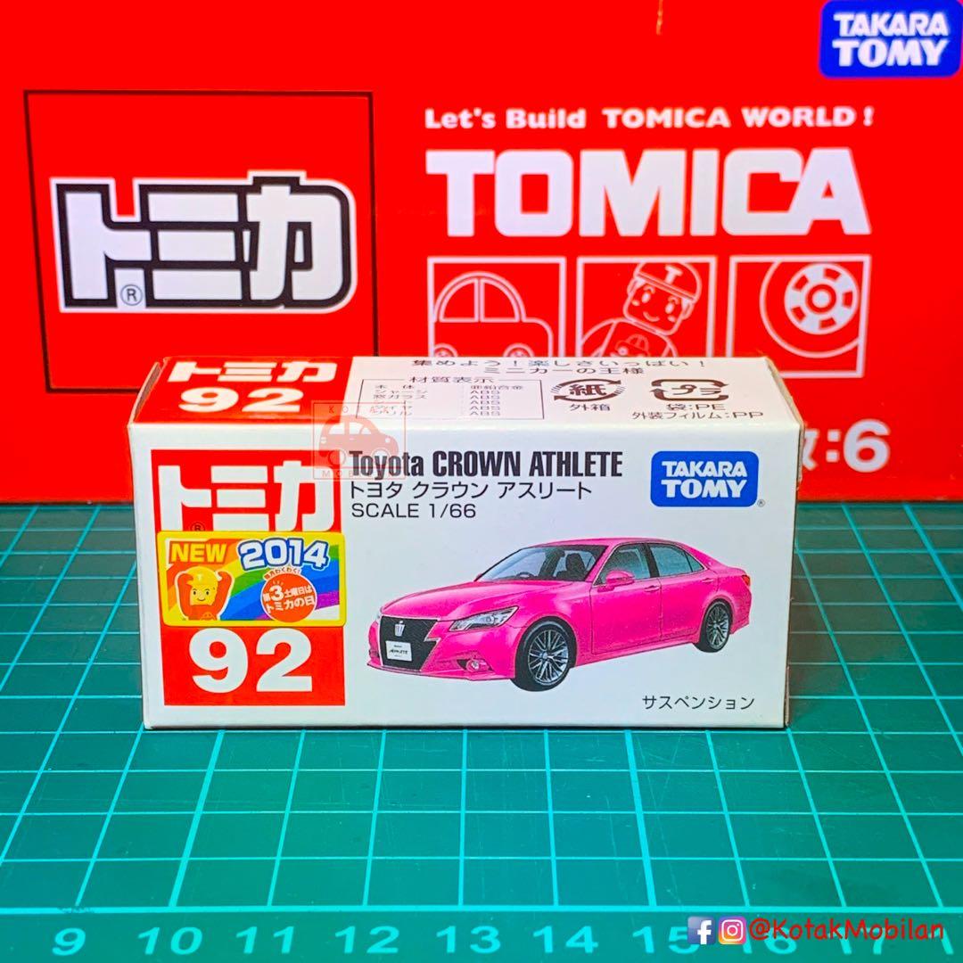 (NEW) TOMICA 92 - TOYOTA CROWN ATHLETE, Hobbies & Toys, Toys & Games on Carousell