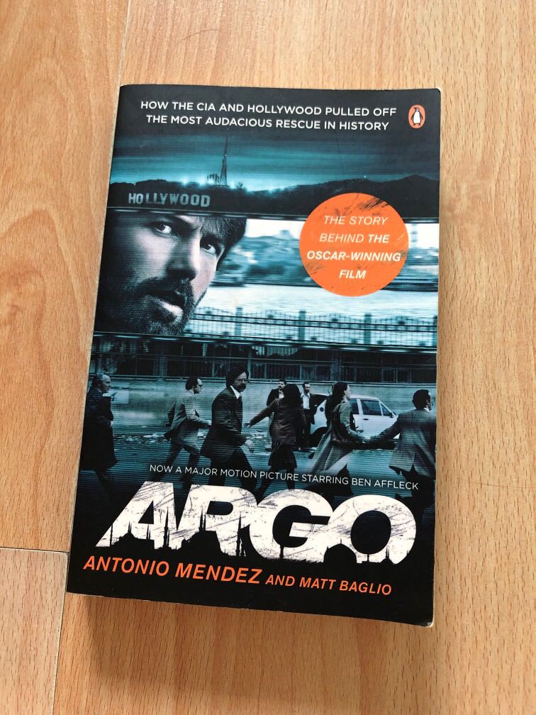 ARGO movie book, Hobbies & Toys, Books & Magazines, Fiction & Non ...