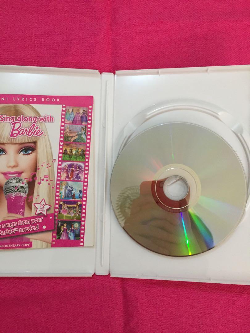 SALE Barbie “Sing along with Barbie” (Original DVD), Musik & Media, CD ...