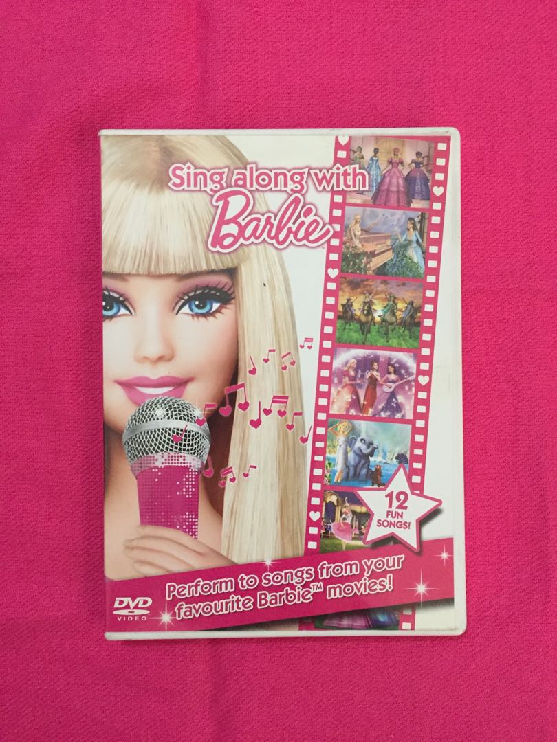 SALE Barbie “Sing along with Barbie” (Original DVD), Musik & Media, CD ...