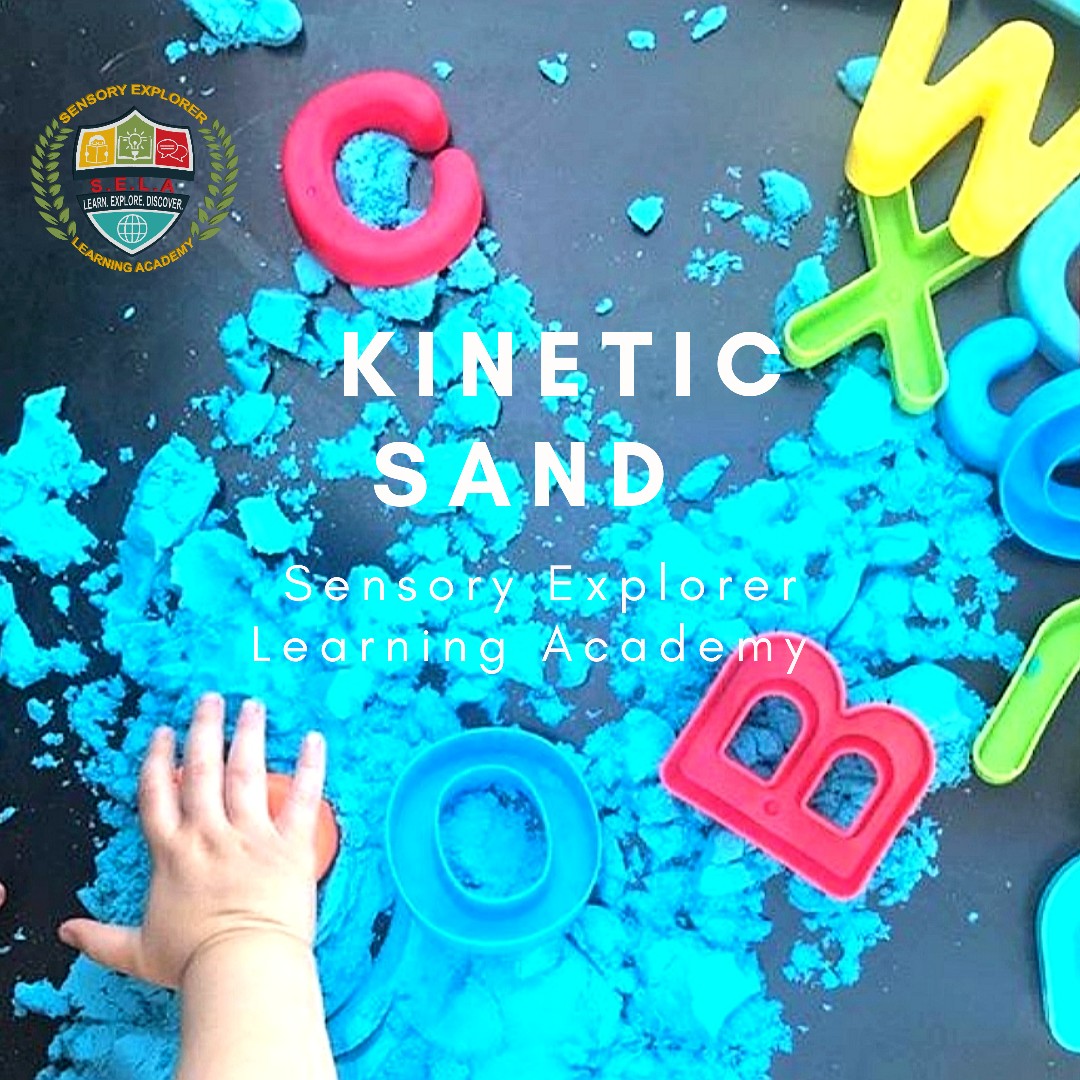 Blue Kinetic Sand (100g) - Sensory Play / Learning Resources ...