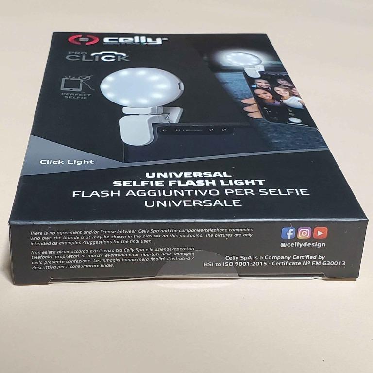 【100%全新】Celly Pro Click LED Light （迷你補光燈） Mini Clip Flash for ...