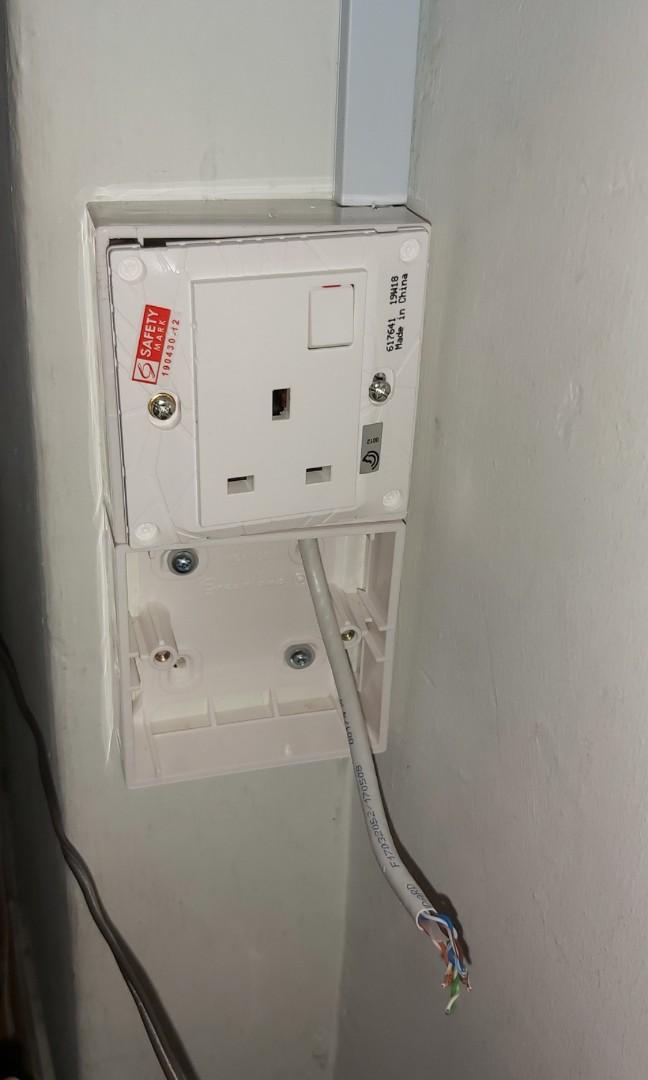 (1k+ Reviews) Data point, lan point, rj45 cat 6 ethernet point. Tel ...