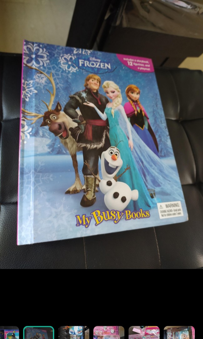 disney frozen story and activity book box, Books & Stationery, Children ...