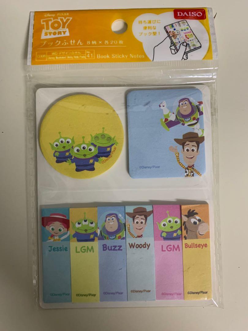 Disney Princess & Toy Story post it set, Hobbies & Toys, Stationery ...