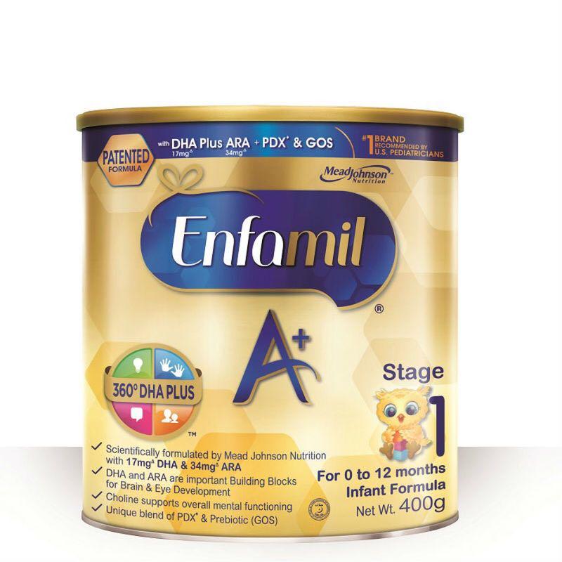 ENFAMIL infant stage 1 milk powder (400g), Babies & Kids, Nursing ...