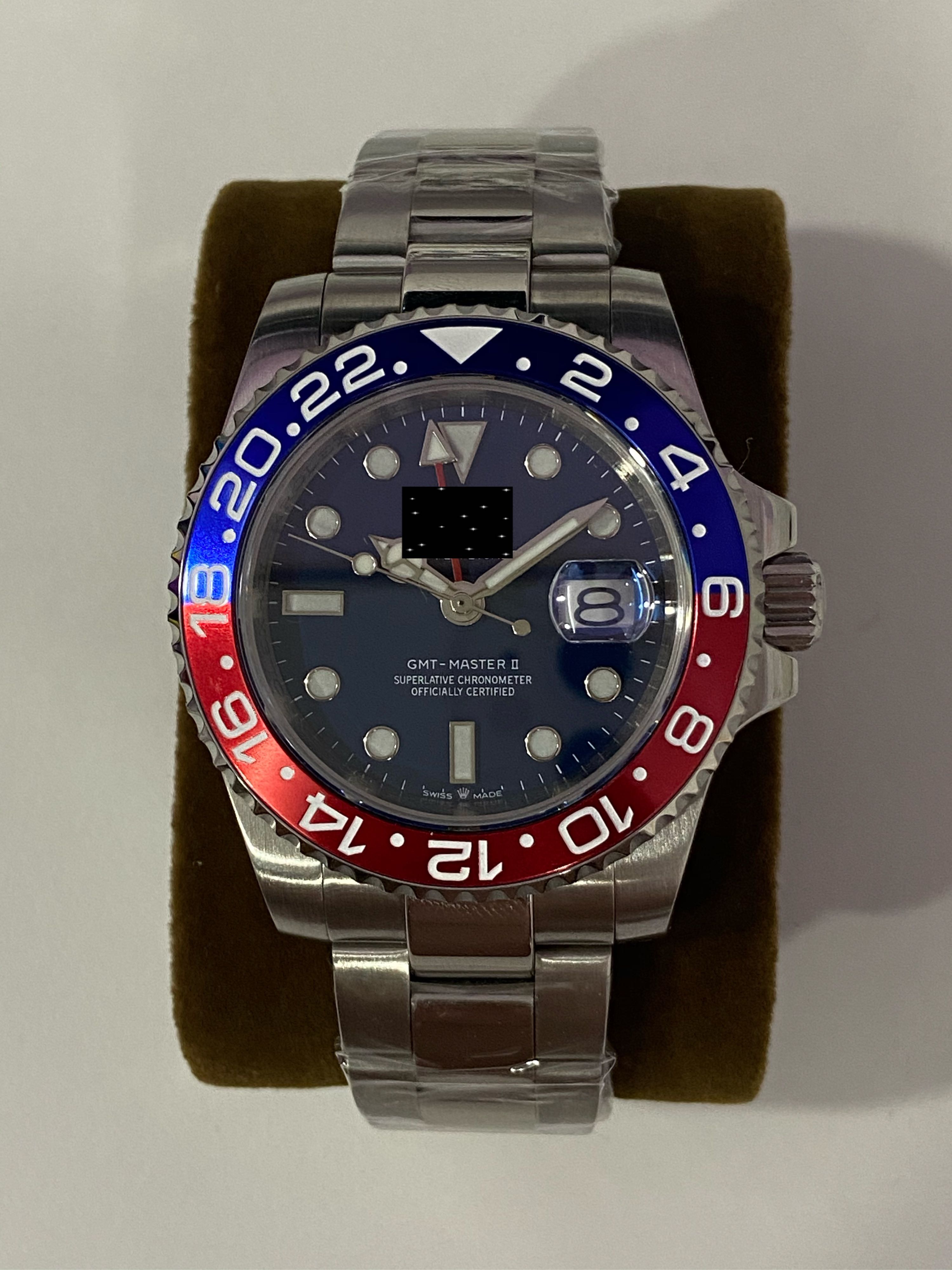 Pepsi Gmt (Blue dial), Men's Fashion, Watches & Accessories, Watches on ...