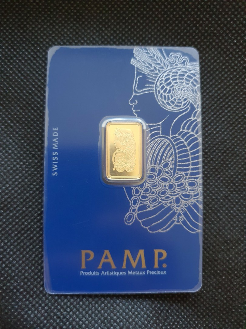 Gold Bar 2.5g pamp, Hobbies & Toys, Memorabilia & Collectibles ...